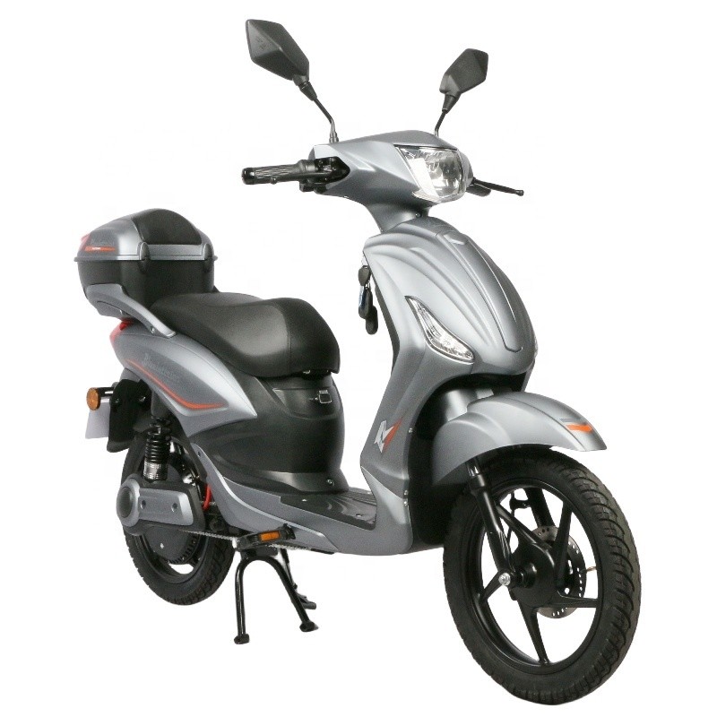 48V 800W Pedal Assist Electric Moped Bike With Removable Battery EEC ...
